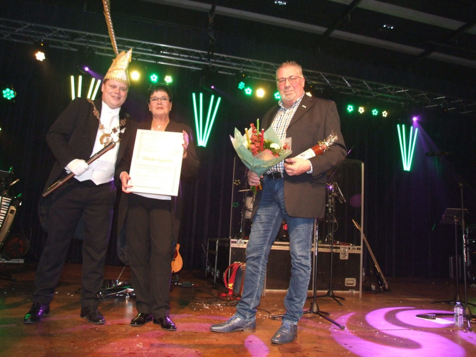 Rasmuzikant Colin Falize prinselijke heerser op Groeët Ghen Heij Orde ...